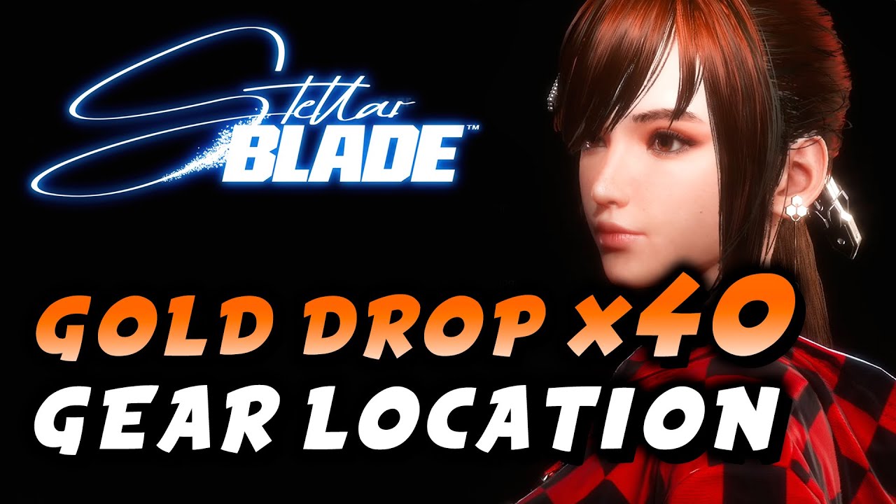 Stellar Blade - Gold Drop x40 Gear Location (Gold Gear Location) - YouTube