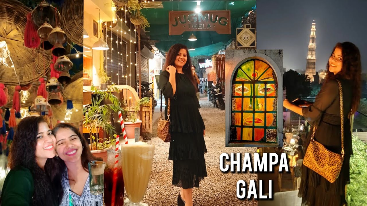 Champa gali saket ka jugmug thela one of the best attraction of delhi ...
