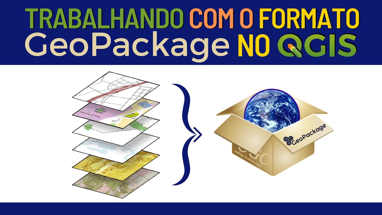Trabalhando com o formato GeoPackage no QGIS - YouTube
