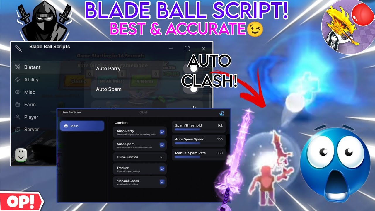 Blade Ball Script Keyless😎 Best Accurate Auto-Parry/Super-Clash🤩,Ai ...