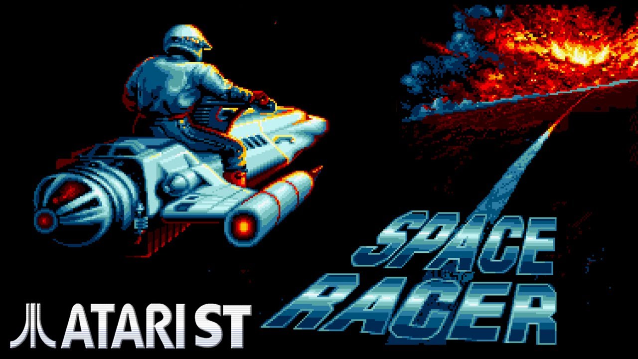 Space Racer - Quick Look - Atari ST - YouTube