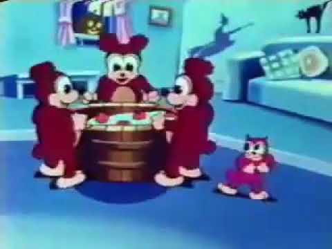 Betty Boop 's Halloween Party (1933) - YouTube