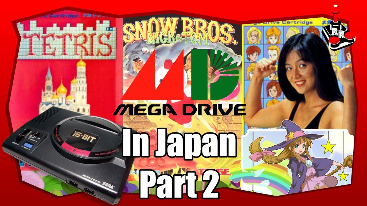 Sega Mega Drive In Japan | Exploring the Exclusive Games - Part 2 - YouTube