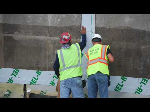 MEL-ROL Rolled Self Adhering Waterproofing Membrane - YouTube