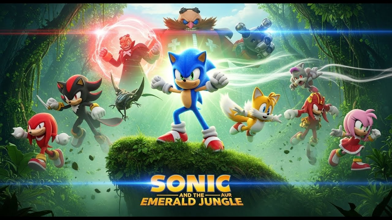 Sonic and the Emerald Jungle – Epic Moral Adventure Story in Nature ...