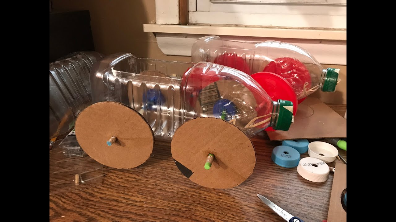 Recyclables Car Build - YouTube