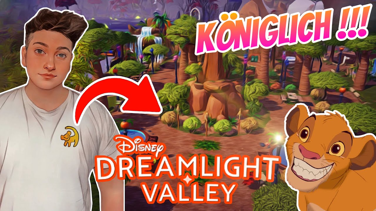 SIMBA HAUS TOUR!!! 😳 SO baust DU die SONNIGE EBENE in Disney Dreamlight ...