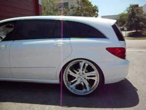 Mercedes-Benz R500 on 26" Forgiatos- C2C Customs - YouTube