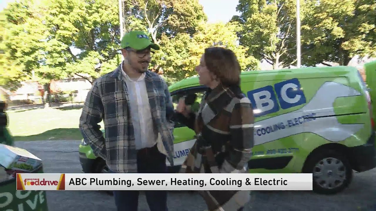 ABC Plumbing, Sewer, Heating, Cooling & Electric: Food Drive 2024 - YouTube