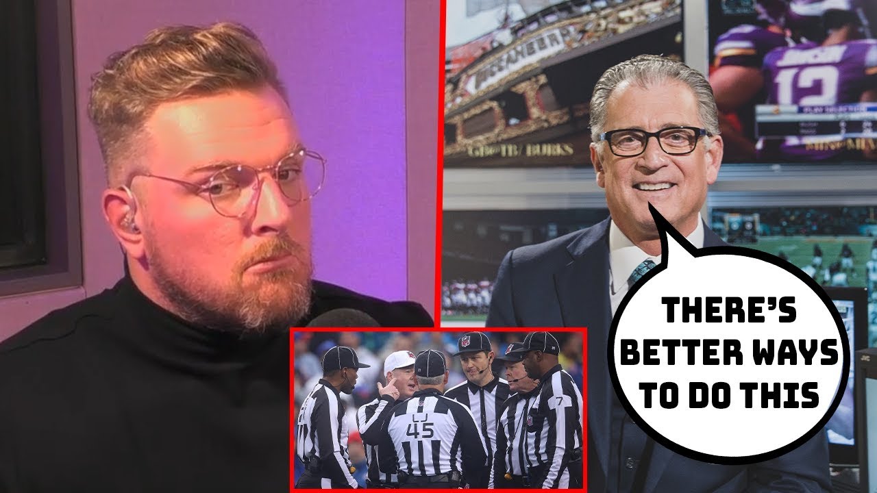 Pat McAfee & Mike Pereira Talk NFL Referee Issue - YouTube