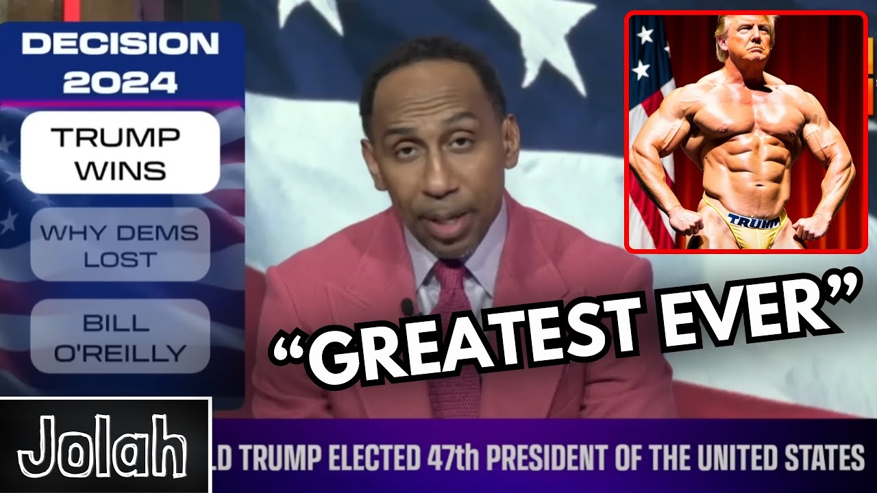 Stephen A. Smith Gives Trump ‘GOAT’ Status for REALLY Dumb Reasons ...