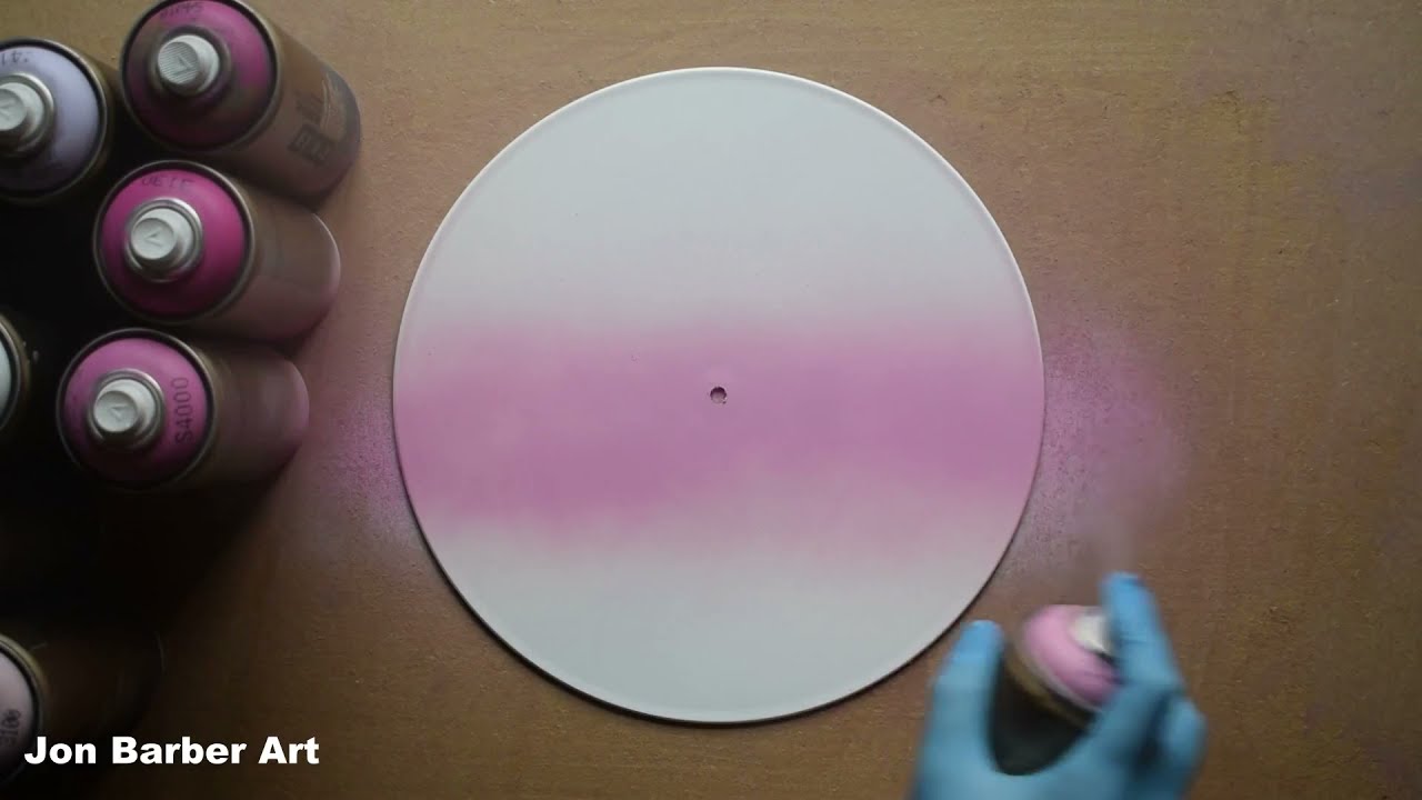 Spray Painting Pink Flamingos - YouTube