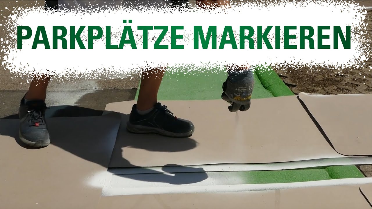 Parkplatz Markieren Selber Machen