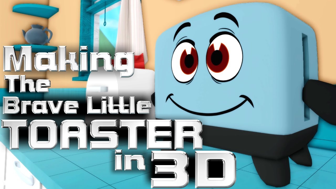 Making The Brave Little Toaster in 3D!~Speed Modeling~ - YouTube
