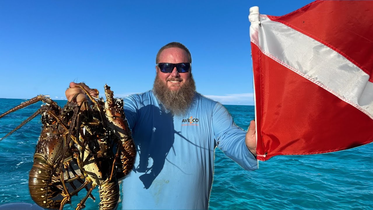 Diving for Lobster in the Florida Keys!!! Catch-Clean-Cook - YouTube