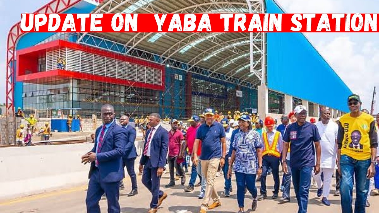 Update on Yaba Station | Lagos Redline Metro Rail Project - YouTube