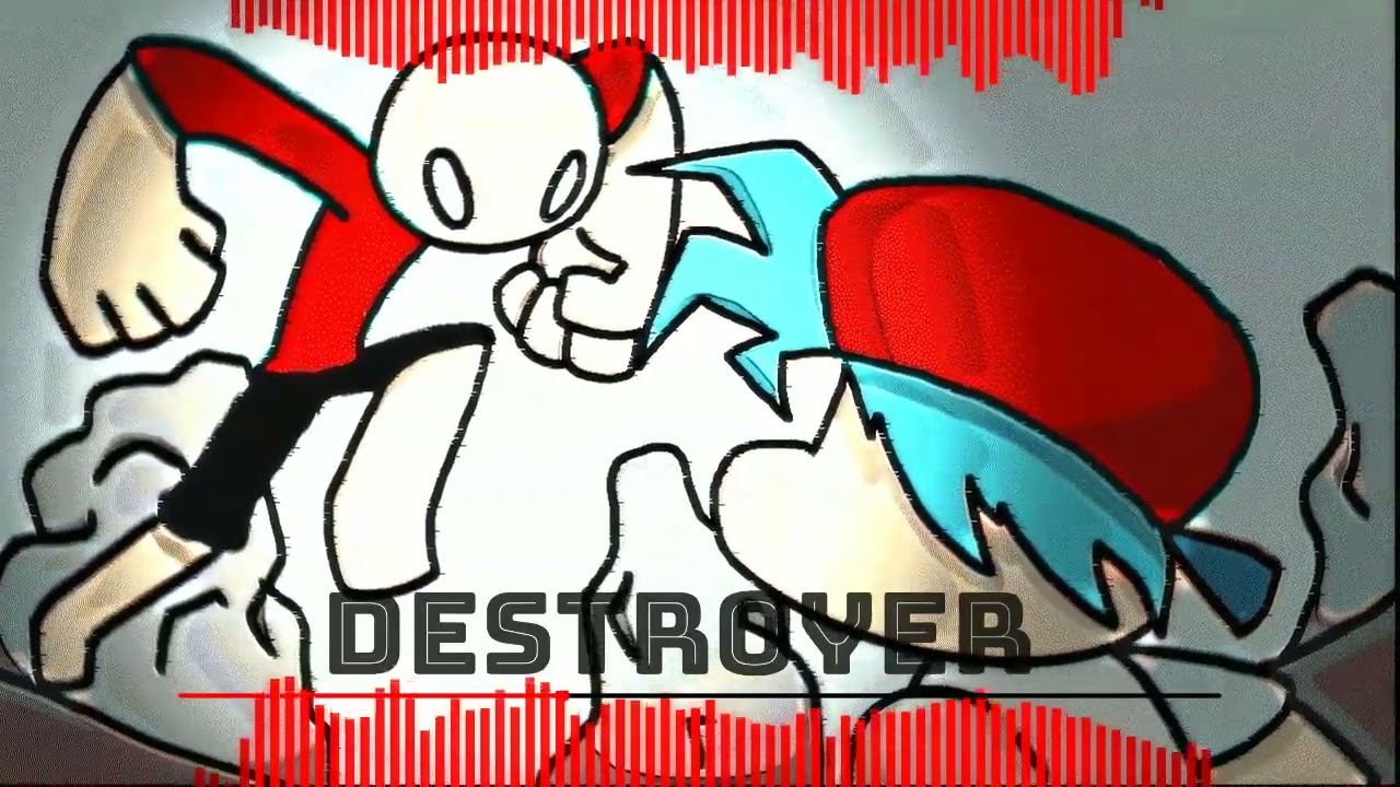 FNF VS StickNodes Default Extra Song - Destroyer - YouTube