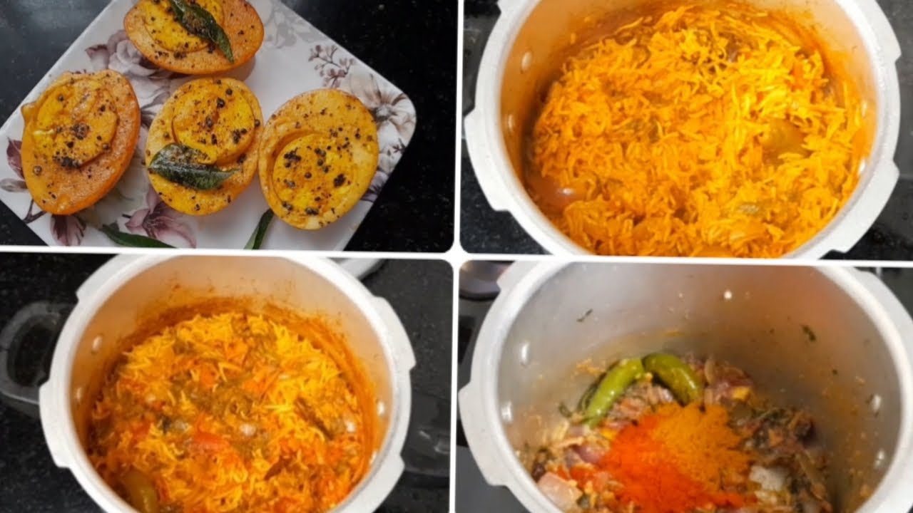 Quick and Tasty Lunch Menu Kuska with egg Roast | Lunch Box Reipe - YouTube