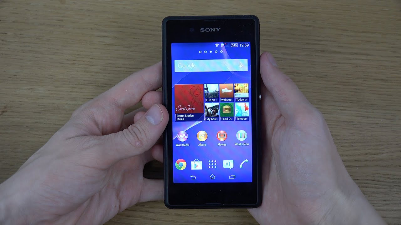 Sony Xperia E3 - First Look (4K) - YouTube
