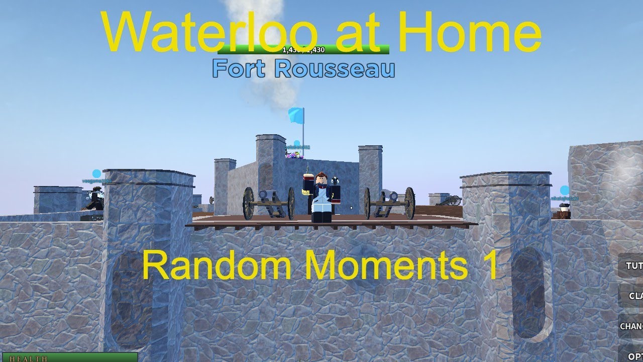 DEFEND THE FORT! - Roblox Waterloo at Home | Random Moments 1 - YouTube