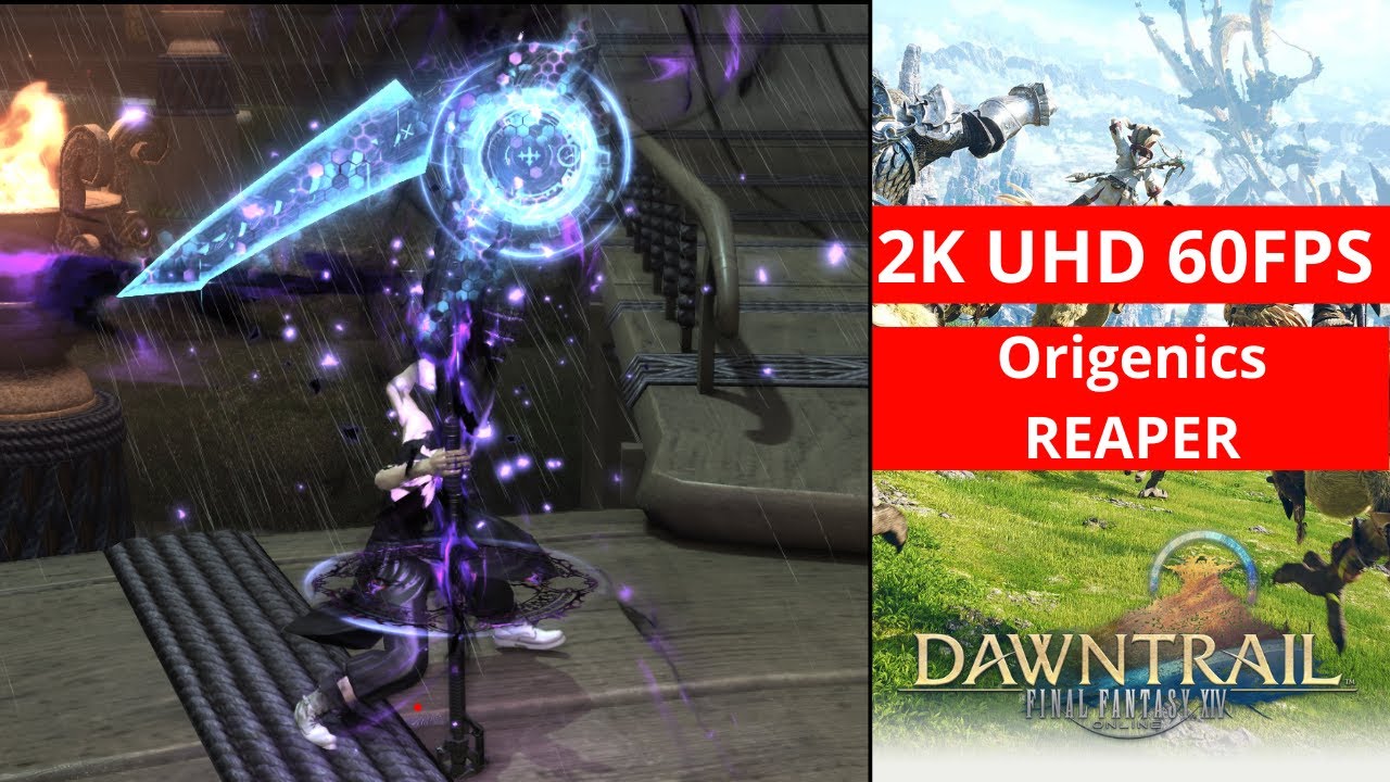 FFXIV Dawntrail: Origenics REAPER GAMEPLAY 21 [2k/MAX PRESET] - YouTube