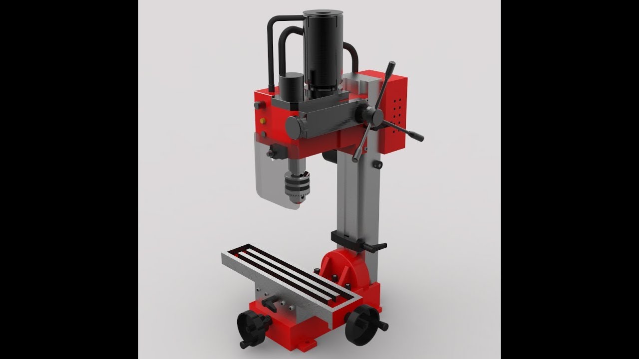 Harbor Freight Mini Mill || Download free 3D models everyday #100261 ...