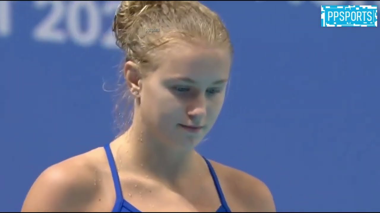 Helle TUXEN - Norway l 3m Springboard Diving Highlights - YouTube