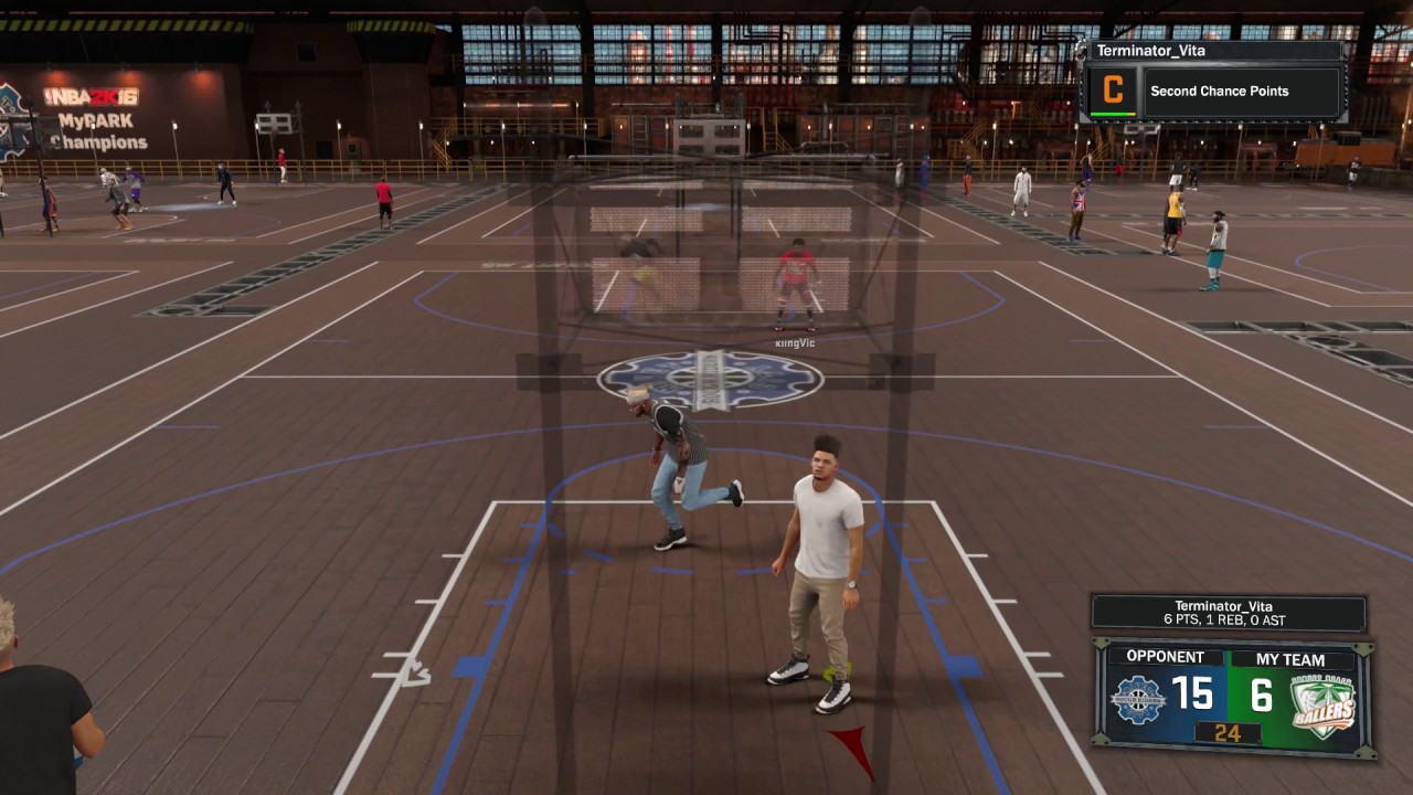 IM ON SHAKEDOWN! CRAZY 360 PUTBACK DUNK! NBA 2K17 MyPARK CLIP - YouTube