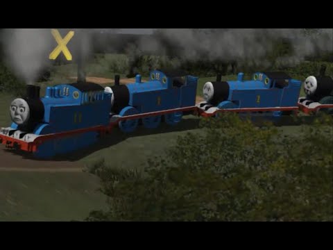 THOMAS DESTROYED - CONTINUOUS ACCIDENT - THOMAS AND FRIENDS - TRAINZ ...