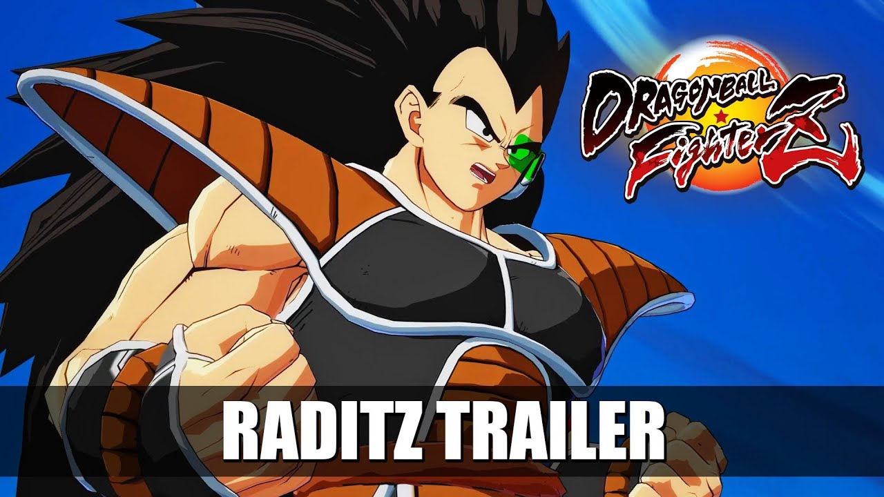 Dragon Ball FighterZ - Raditz Reveal Trailer Mod - YouTube