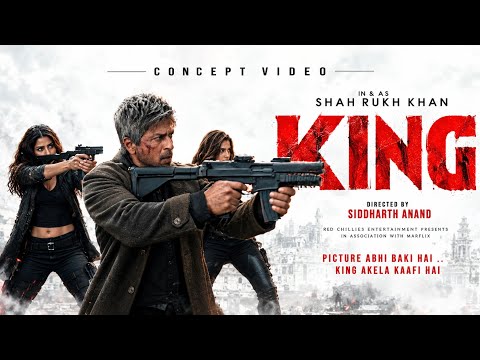 KING | TEASER | Shah Rukh Khan | King Teaser Trailer | Shahrukh Khan New Movie |  KING (FAN MADE)