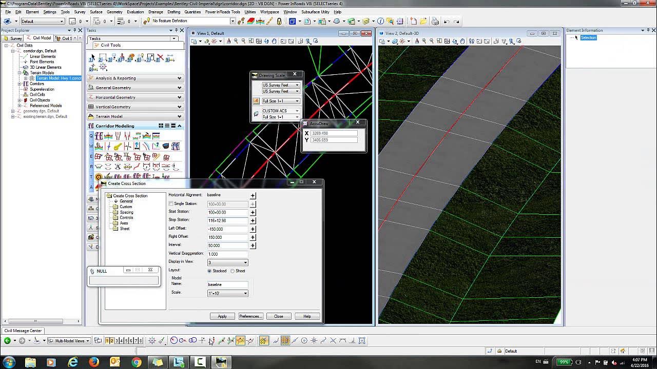 Display and Annotate Alternate Surfaces in Cross Sections - YouTube