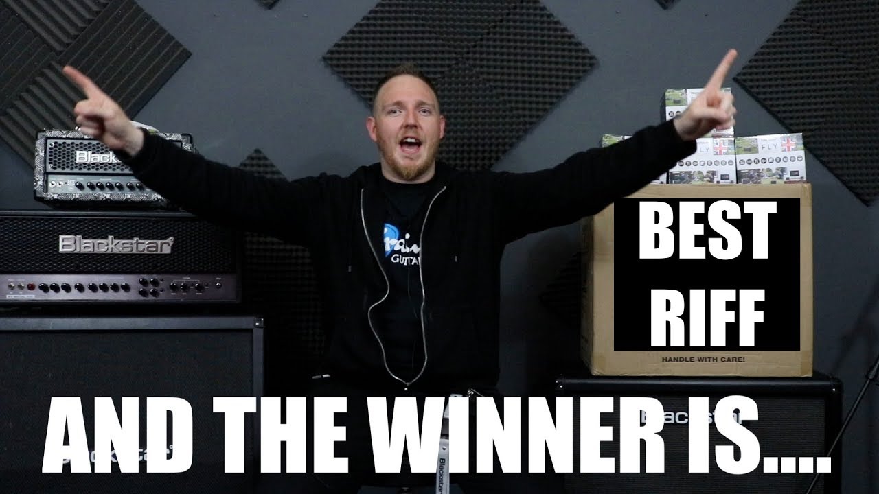 BEST RIFF CHALLENGE.. AND THE WINNER IS.... - YouTube