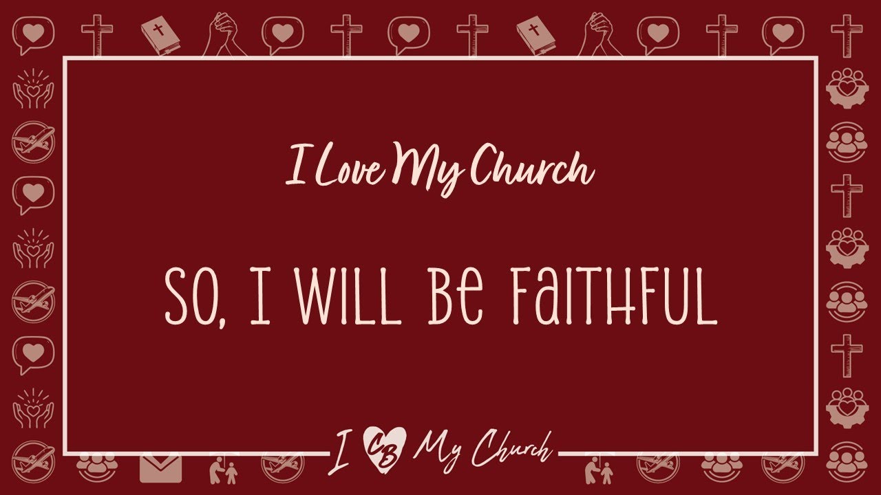 1/11/2026 Pastor Frazier "I Love My Church, So I Will Be Faithful ...