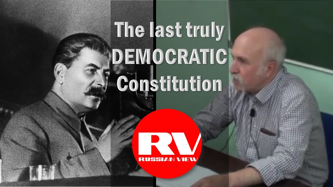 Stalin's Constitution of 1936 | Mikhail Velichko - YouTube
