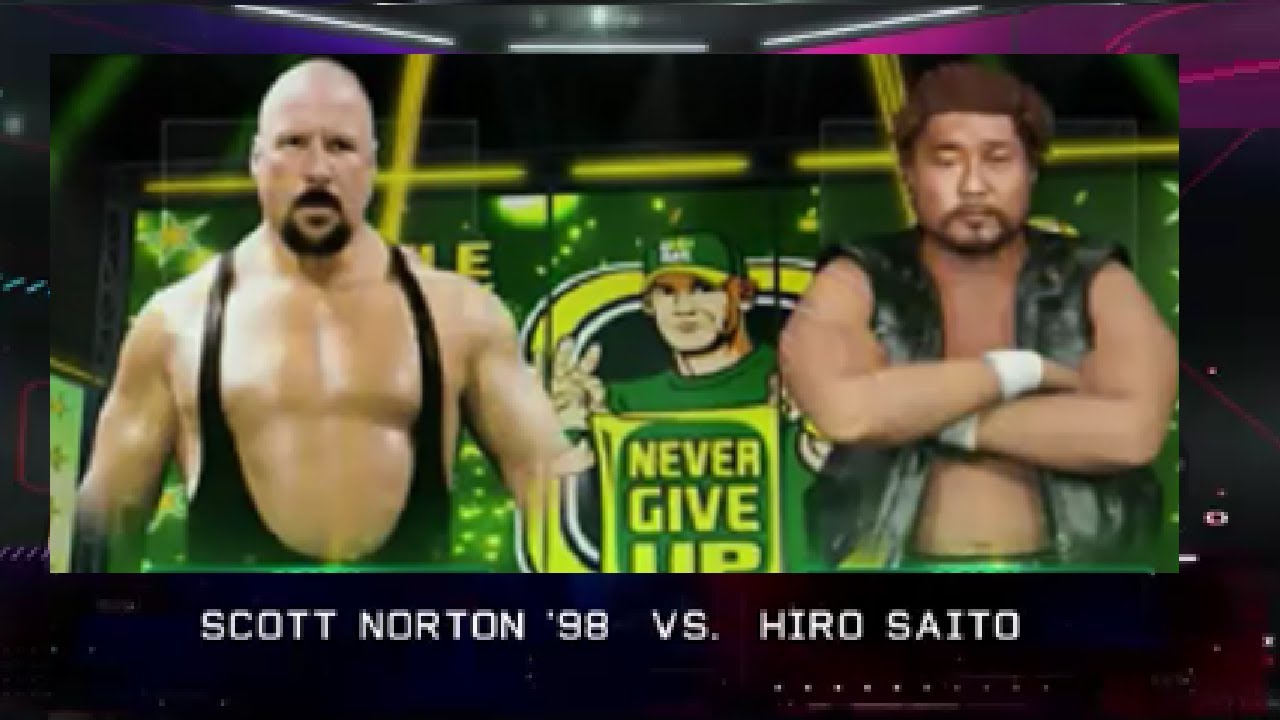 【WWE2K23】ヒロ斎藤 vs.スコット・ノートン【ONLINE】プロレスゲーム オンライン戦 - Hiro Saito Vs. Scott ...