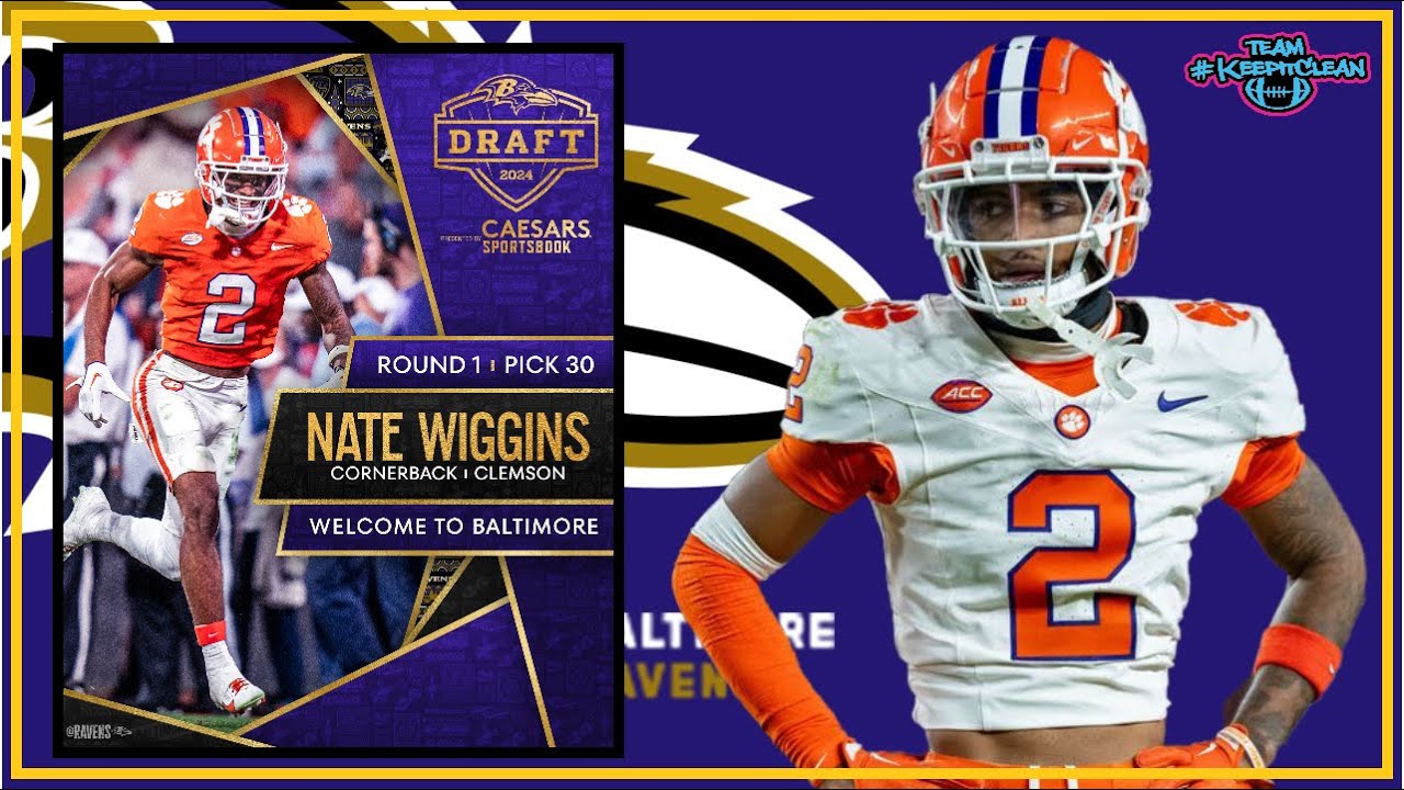RAVENS DRAFT NATE WIGGINS! - YouTube