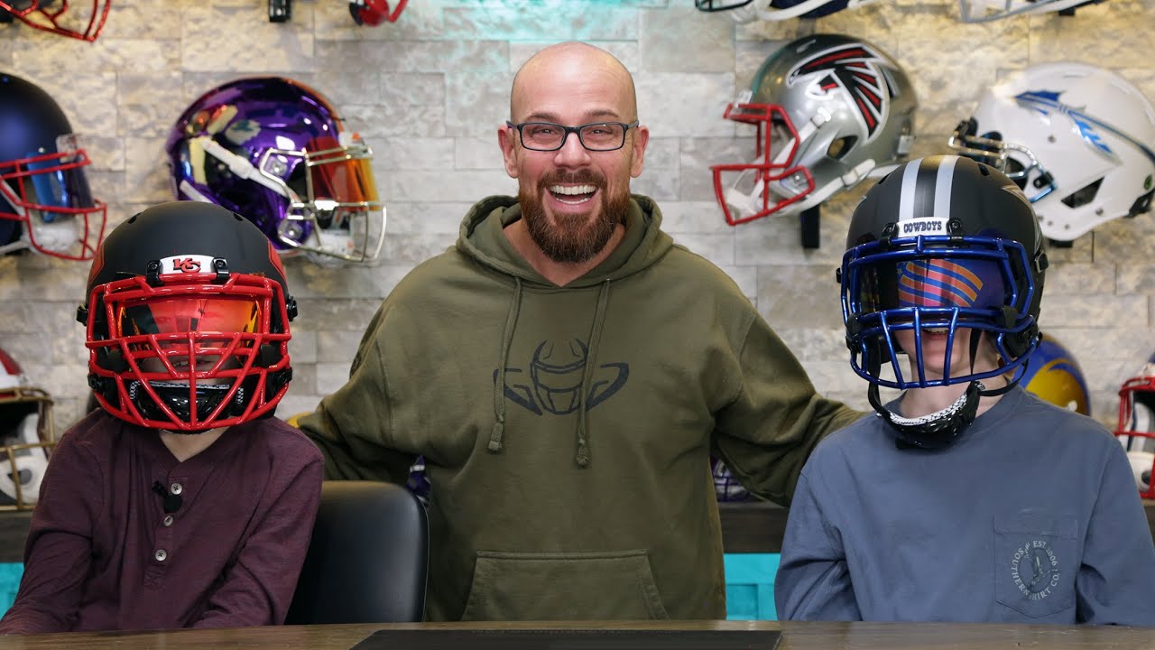 YouTube Experience - Two NFL Helmets At The Same Time! - YouTube