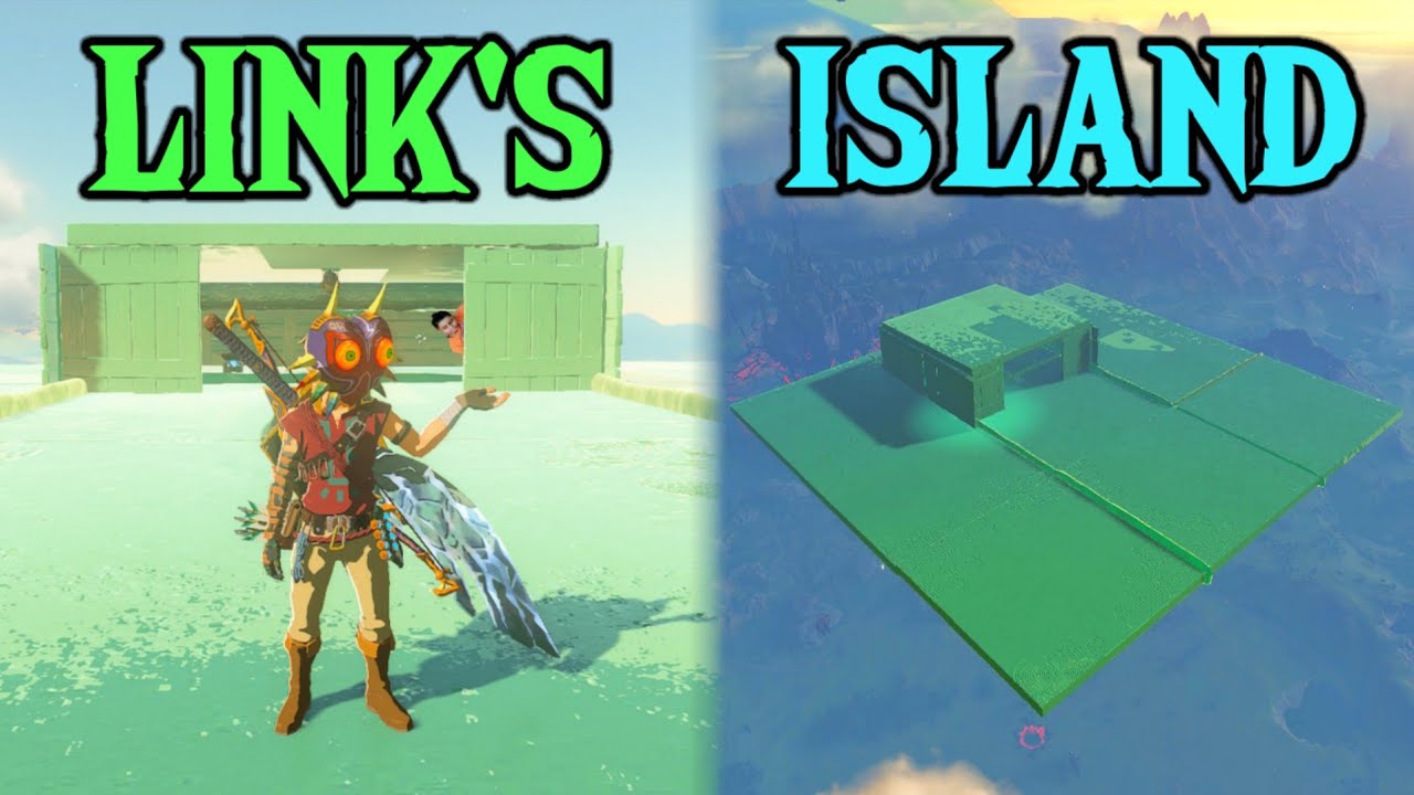 Link Builds His OWN SKY ISLAND! | Zelda: Tears of the Kingdom - YouTube