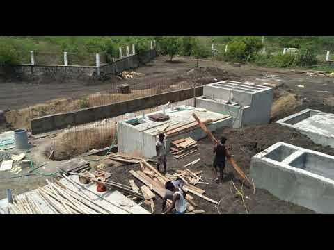 Time-lapse capture : Construction of FSTP in Tamil Nadu, India - YouTube