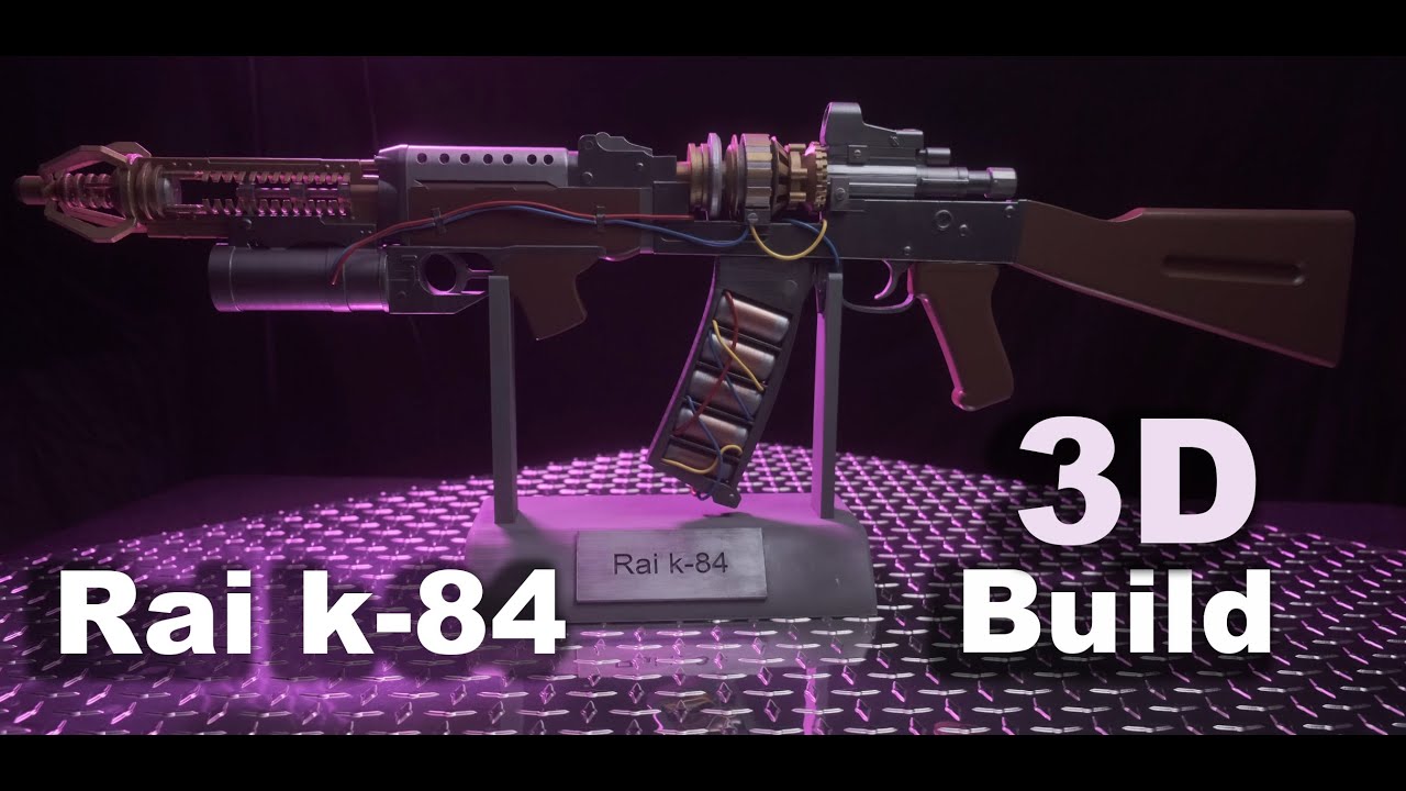 Real life Rai k-84 3D build - YouTube