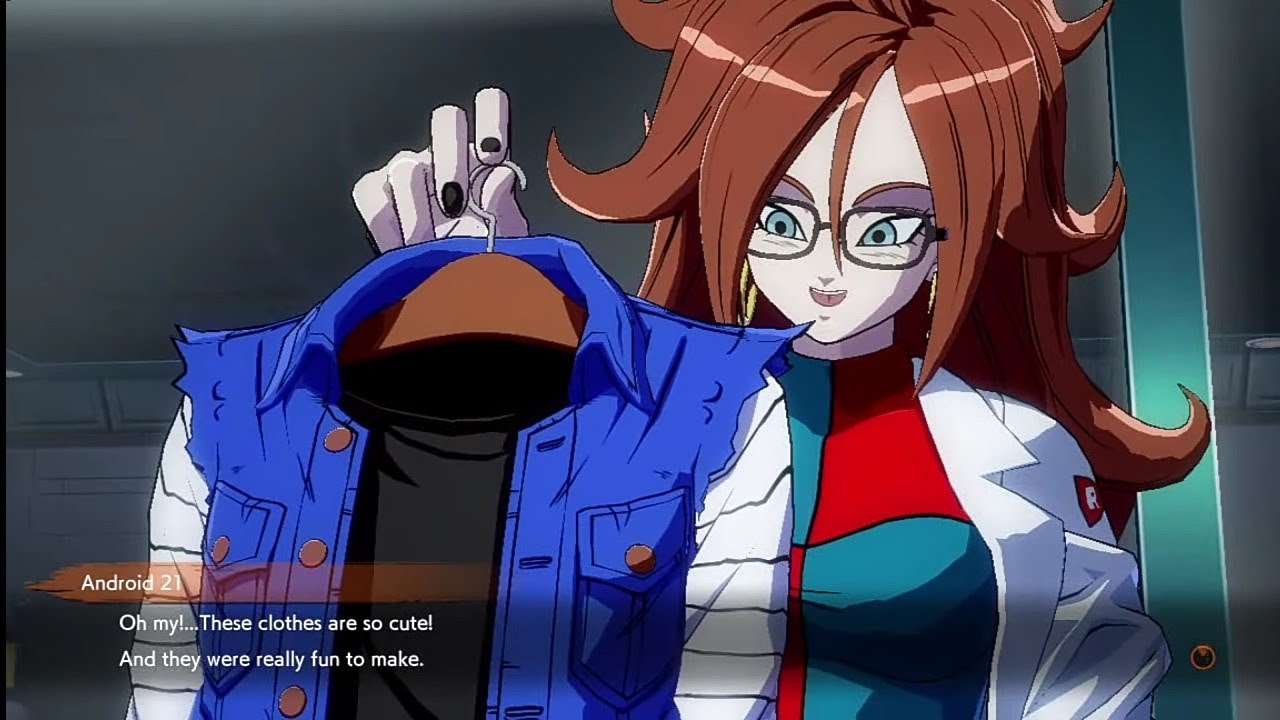 Android 21 made 18 suit back in DBZ - YouTube