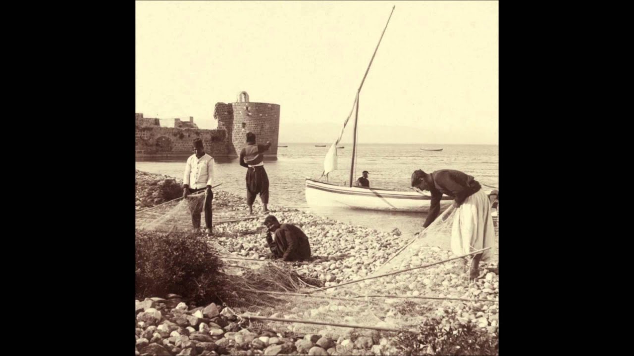 Tiberias Jewish fishermen by the Sea of Galilee, Israel 1903 - YouTube