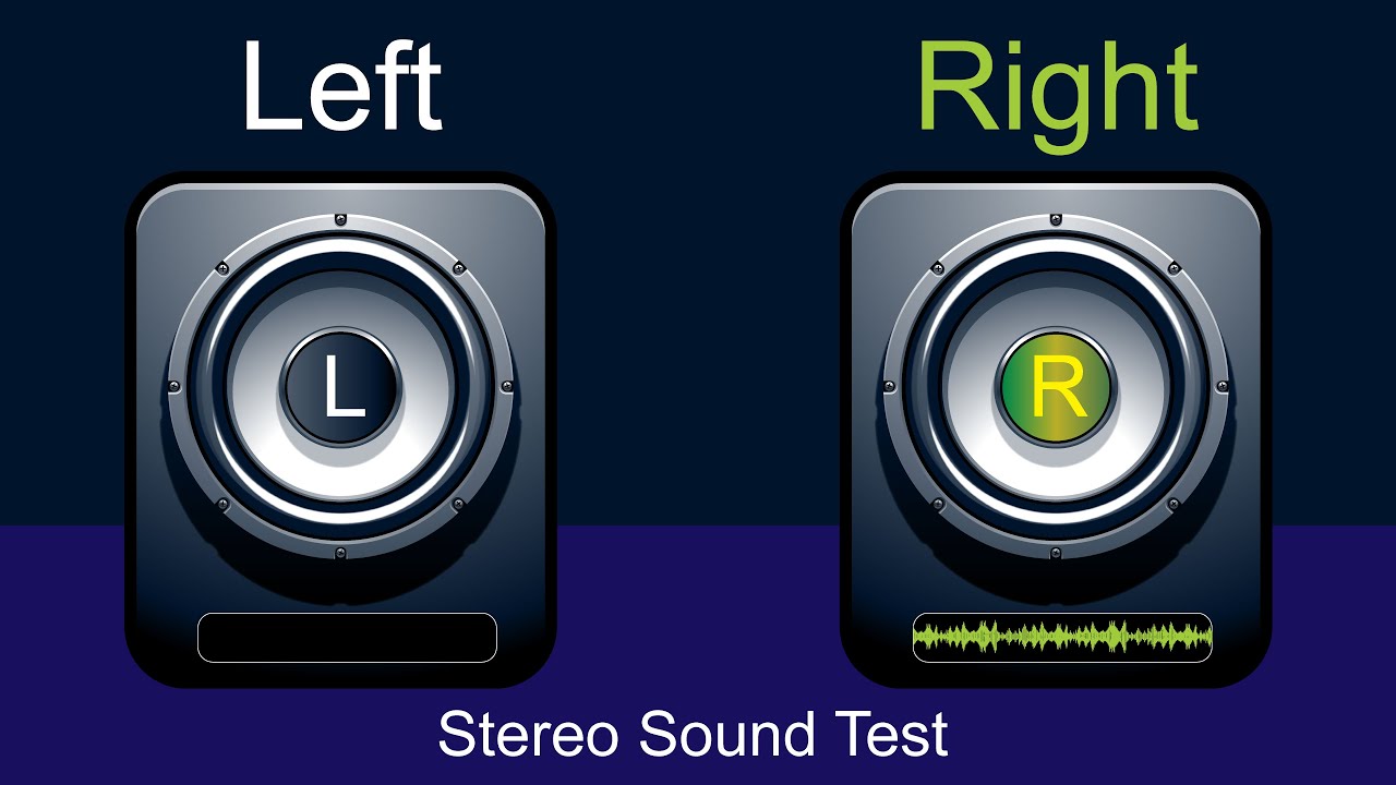 Left/Right Stereo Sound Test | Stereo Speaker Test - YouTube