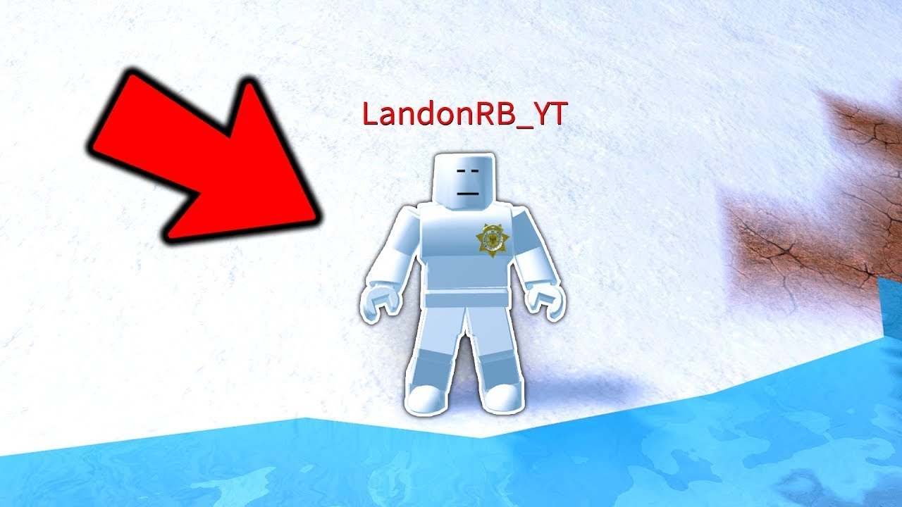 I AM SNOW CHALLENGE in ROBLOX! * INVISIBLE in JAILBREAK * - YouTube
