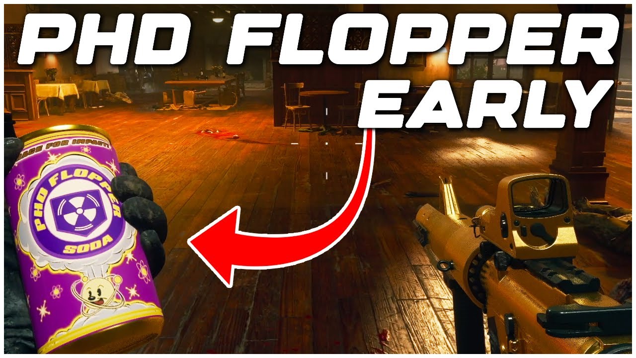 Black Ops 6 How to Get PHD Flopper EARLY in Citadelle Des Morts Zombies ...