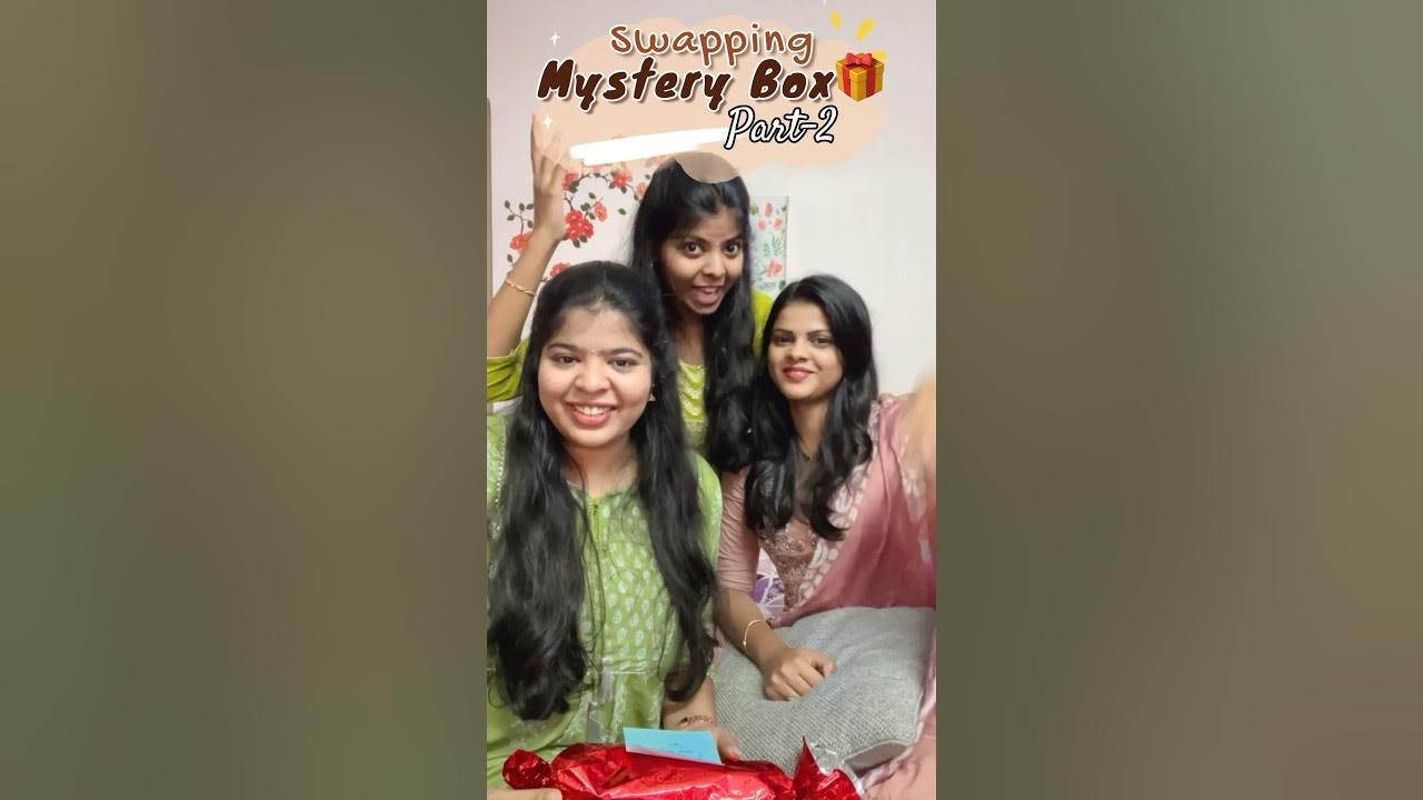 Swapping Mystery Box🎁Part-2 with my Cousin@Jennis_Hacks ♥️#sharmilanirmalavlogs #shorts - YouTube