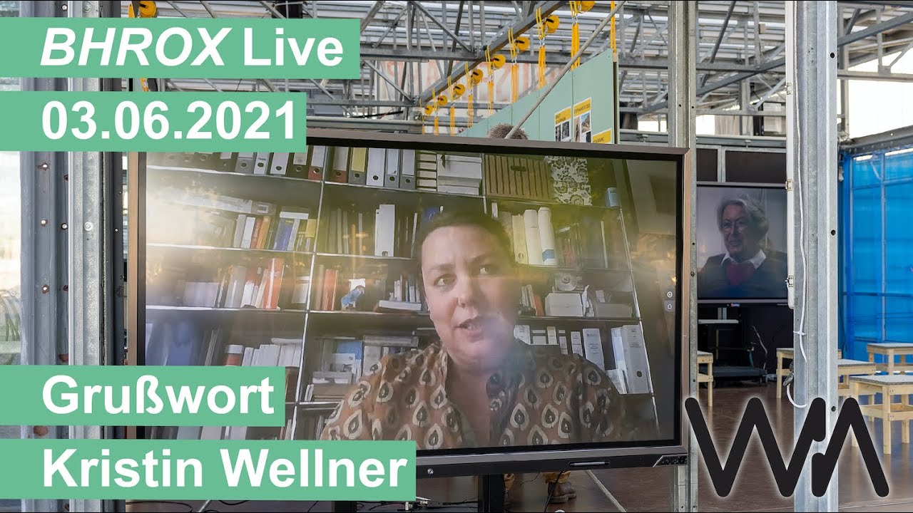 BHROX Live | [FRAU] ARCHITEKT*IN Vernissage | Grußwort Kristin Wellner ...