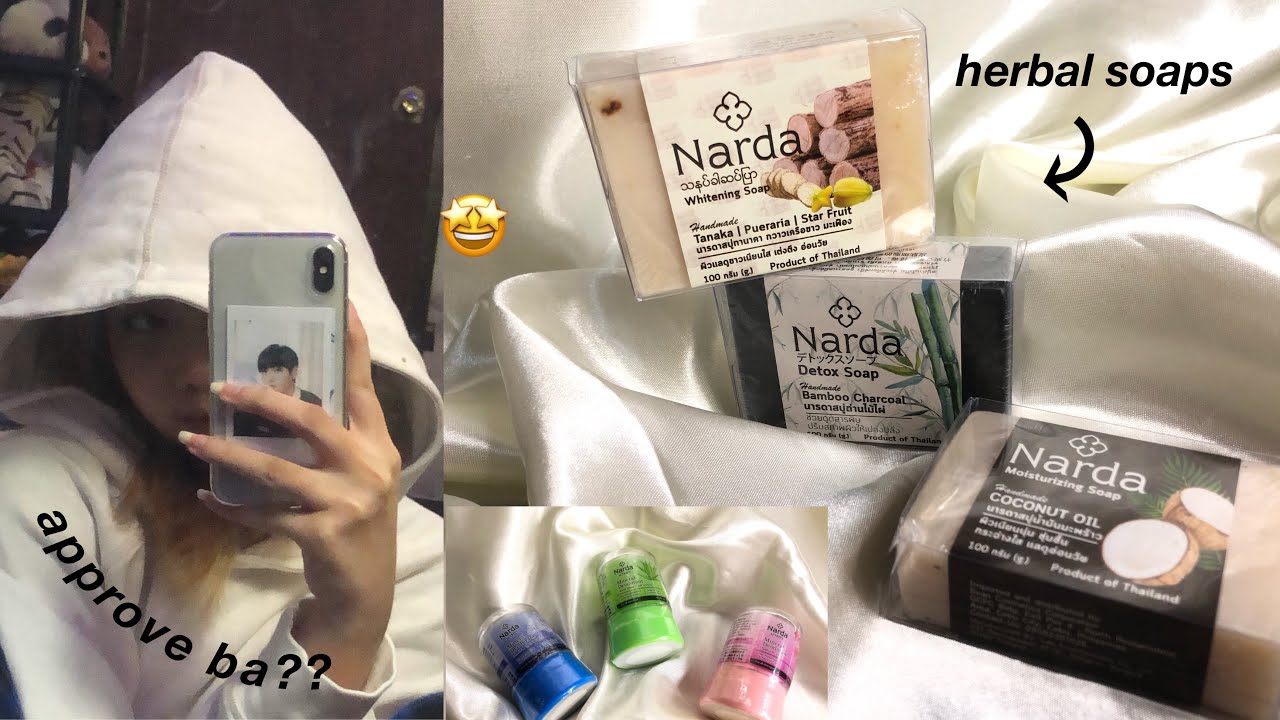 NARDA HERBAL SOAPS & DEODORANTS *Review!* || Jheanella Lim - YouTube