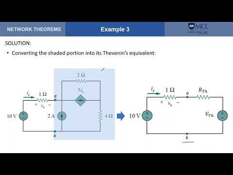 Module 4 Network Theorems Norton's Theorem Part 2 EE101 v2 - YouTube